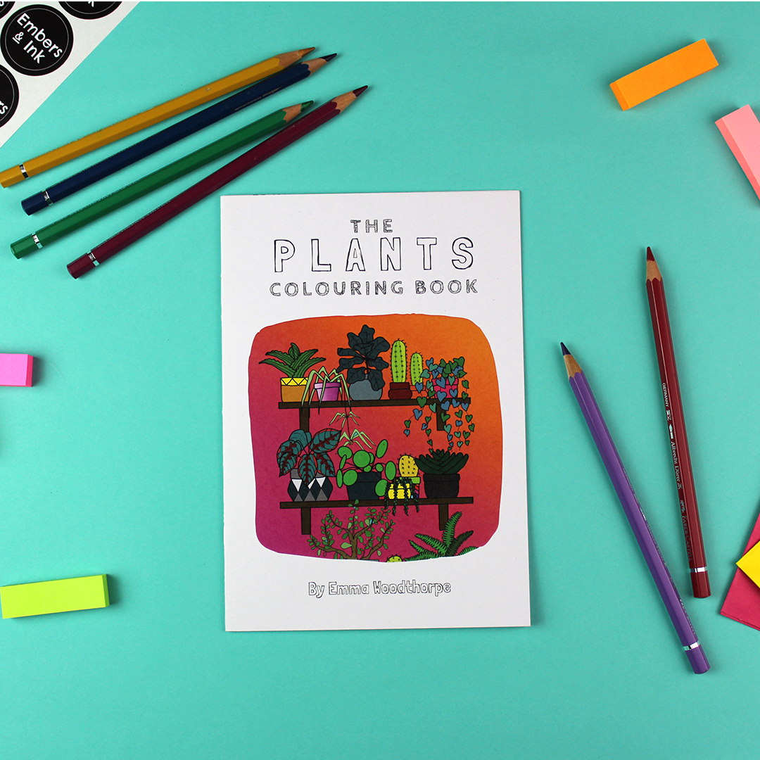 Plants Colouring Book – Sheffield Makers Winter Gardens