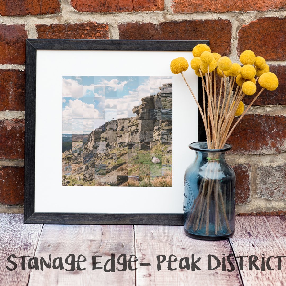 Stanage Popular End - Art Print – Sheffield Makers Winter Gardens